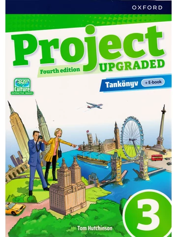 Project 3. Fourth Edition UPGRADED tankönyv + E-book (OX-4099813)