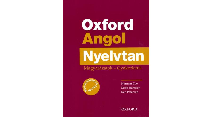 Oxford Angol Nyelvtan-Megoldókulcs Nélkül