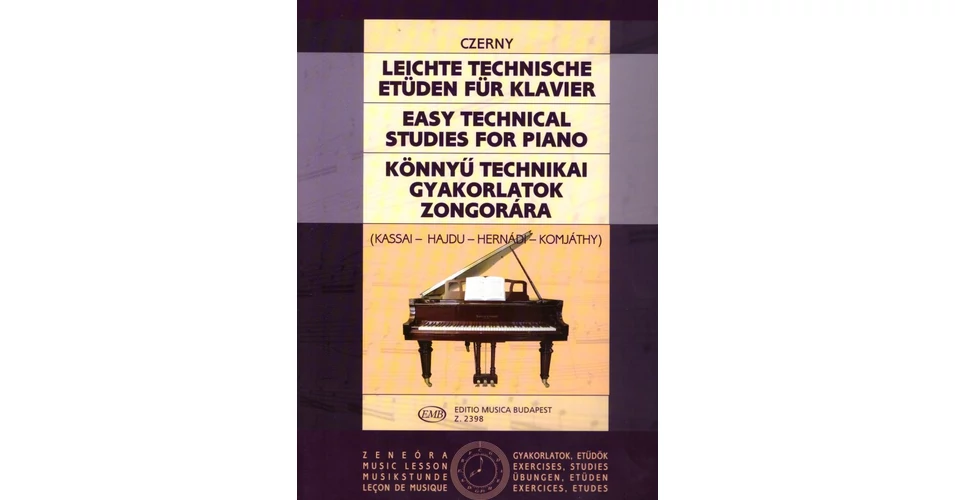 Czerny, Carl:Könnyű technikai gyakorlatok zongorára